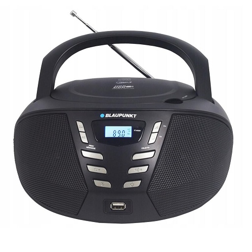 AUDIOLINE Portable Radio TR-210 Black-Blue – ROMICO